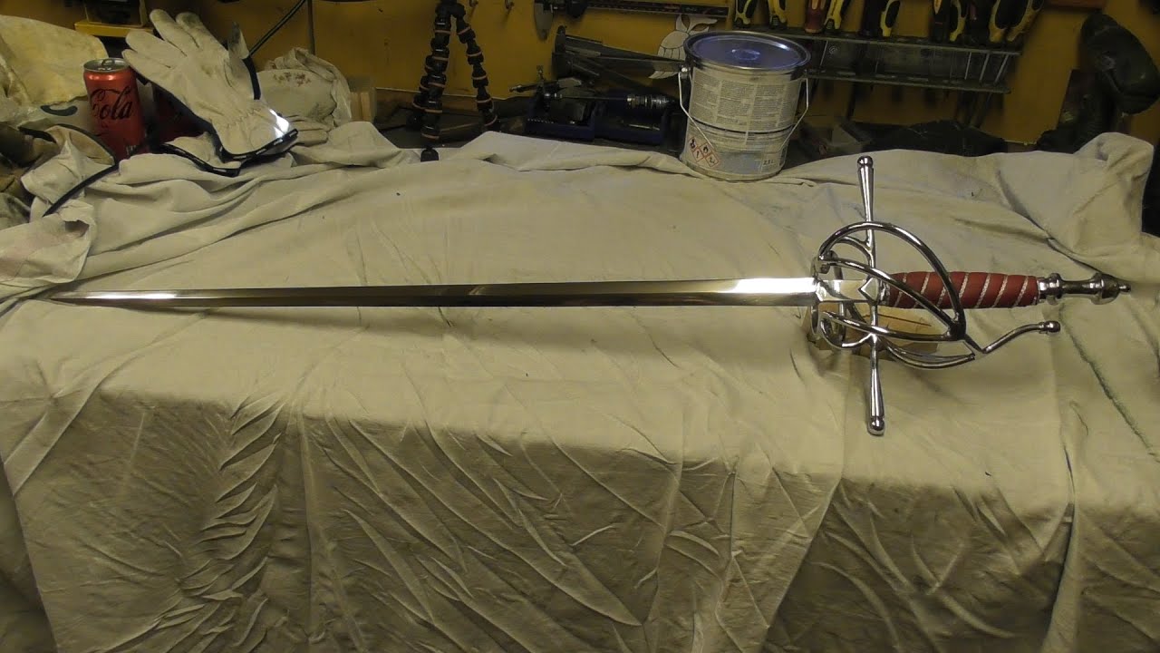 Making a rapier - YouTube