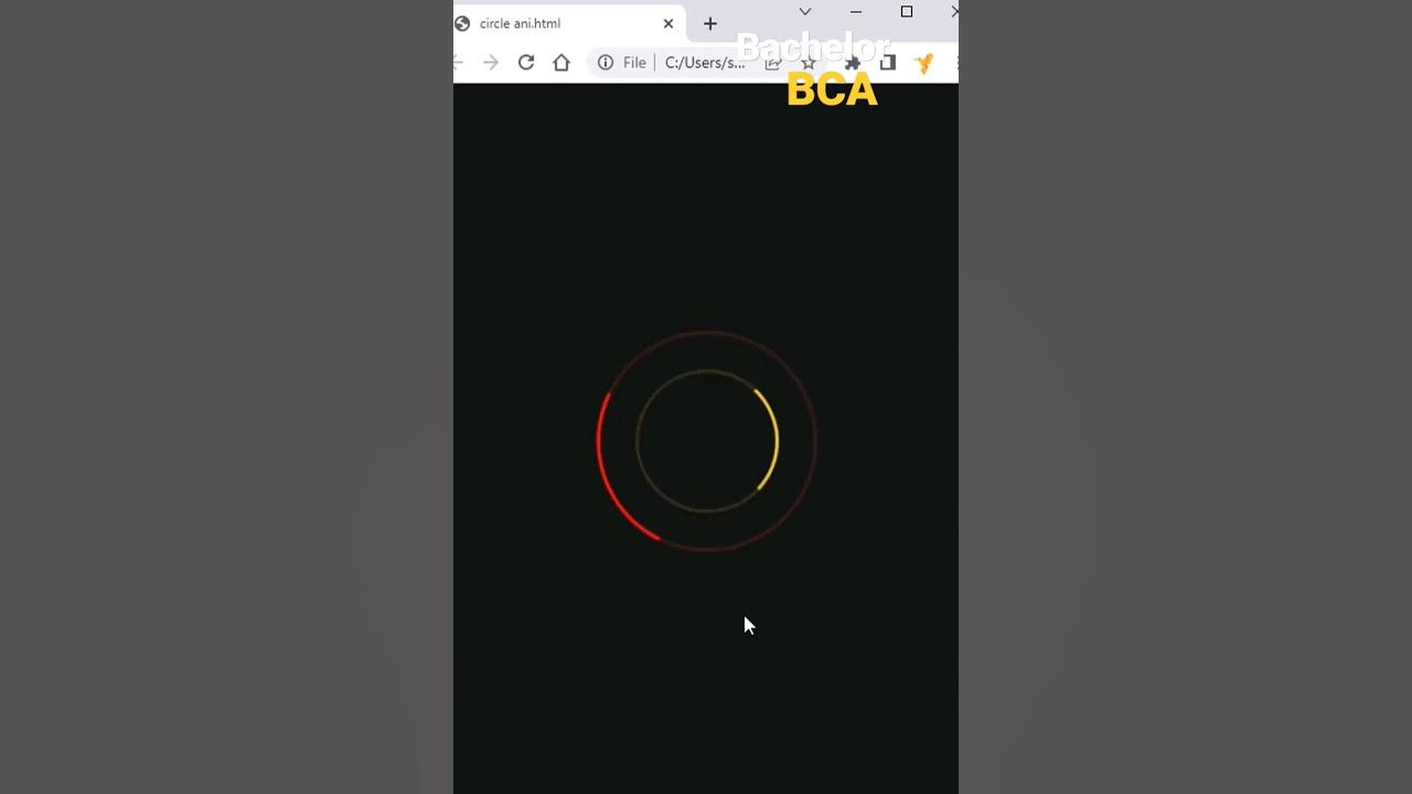 Circle Animation | HTML CSS - YouTube