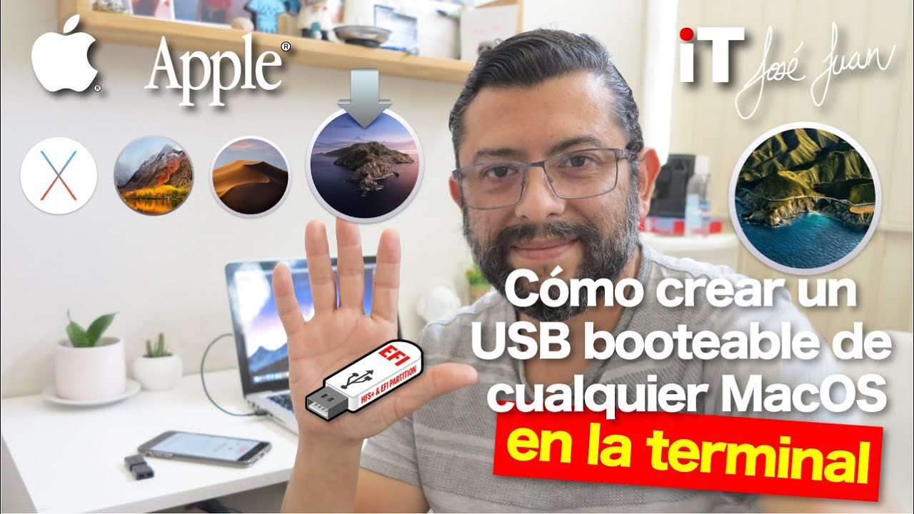 👉 Cómo hacer una USB Booteable de cualquier sistema Mac OS ¡Con la ...
