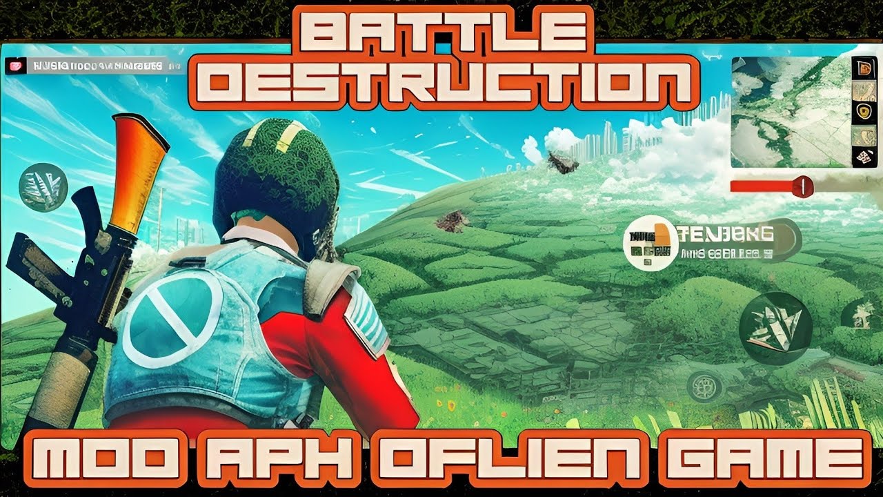 Battle Destruction II MOD UNLIMITED MONEY OFLIEN GAME - YouTube