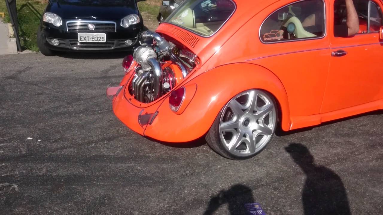 Fusca turbo no corte! EXPOBAIXOS interlagos - YouTube