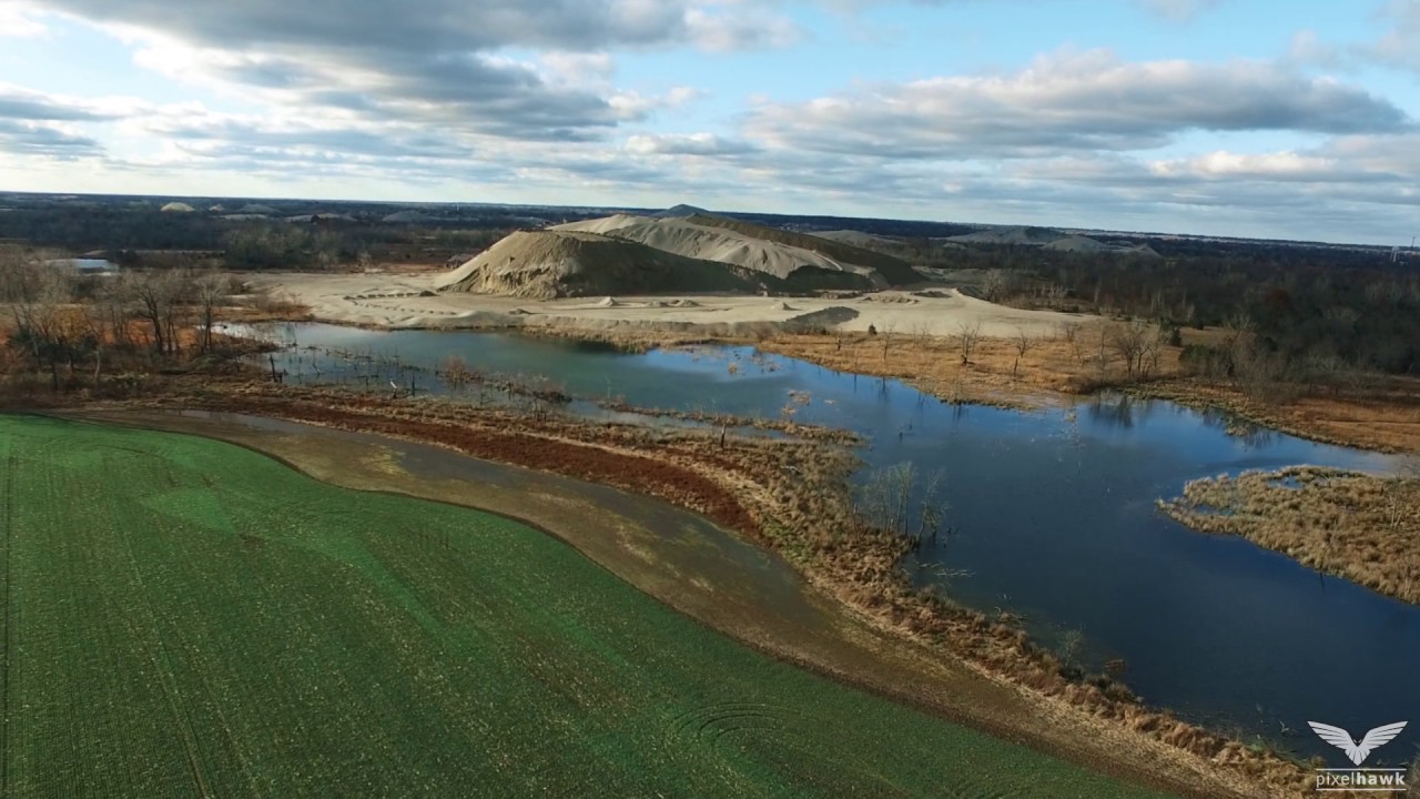 Aerial Survey of Picher, Oklahoma, December 2016 (Ghost Town Drone ...