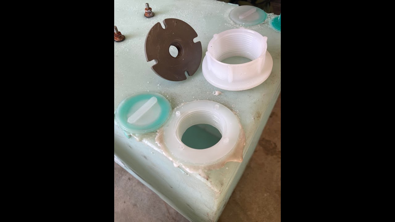 How to Spin Weld - RV Water Tank Modification to a Bee Sugar Water ...