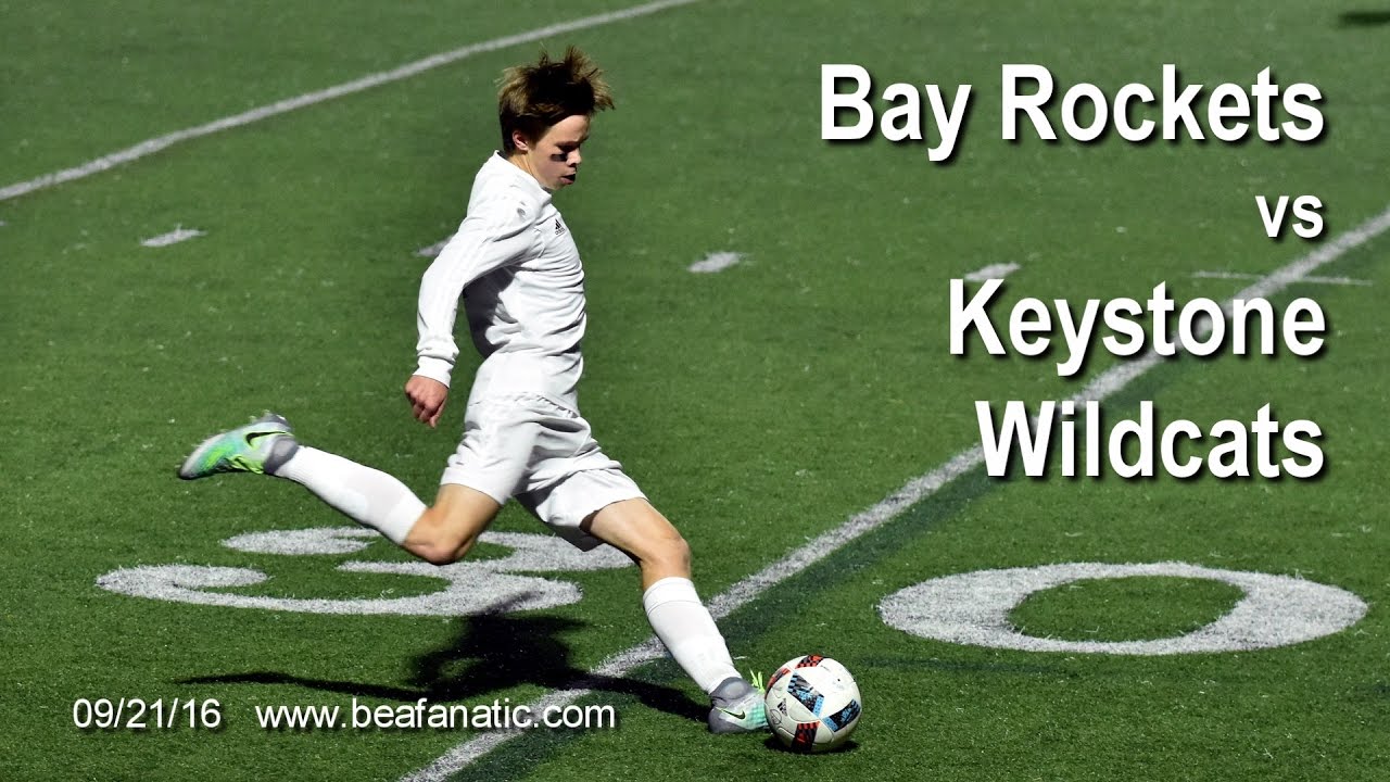 Bay Rockets vs Keystone Wildcats Mens Varsity Soccer - YouTube
