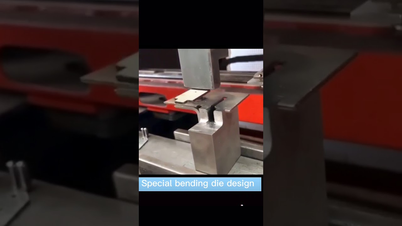 A special small piece forming bending mold design demonstration - YouTube