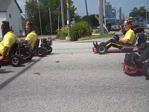 Anah Temple Shriners Go-Carts - YouTube