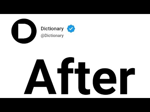 After Meaning In English - YouTube