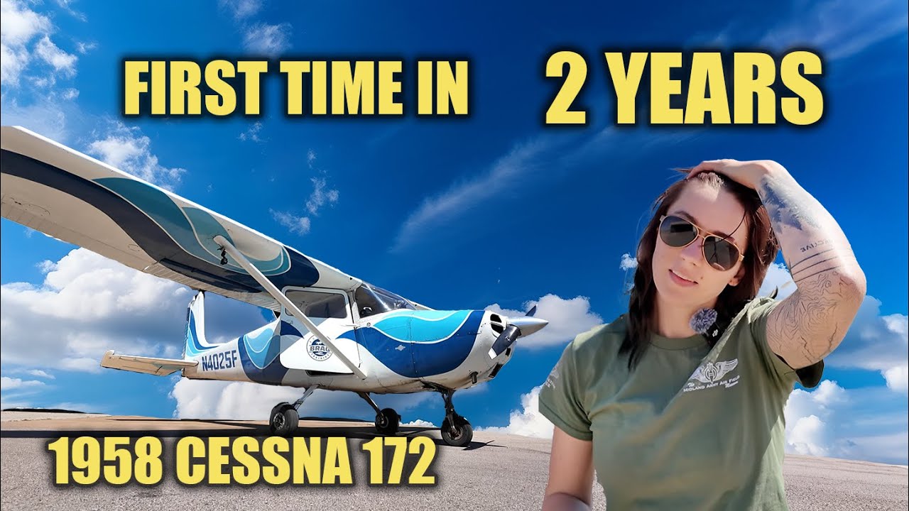 It's Been A While.. Landing A Cessna 172 For The First Time In 2 Years ...