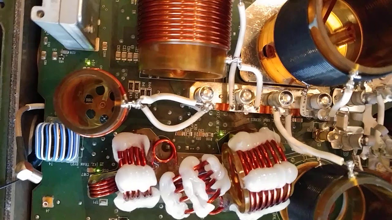 Harris RF-5800H-MP/RF-5833H 150W Amp/RF-5382H Coupler Testing Part 4 ...