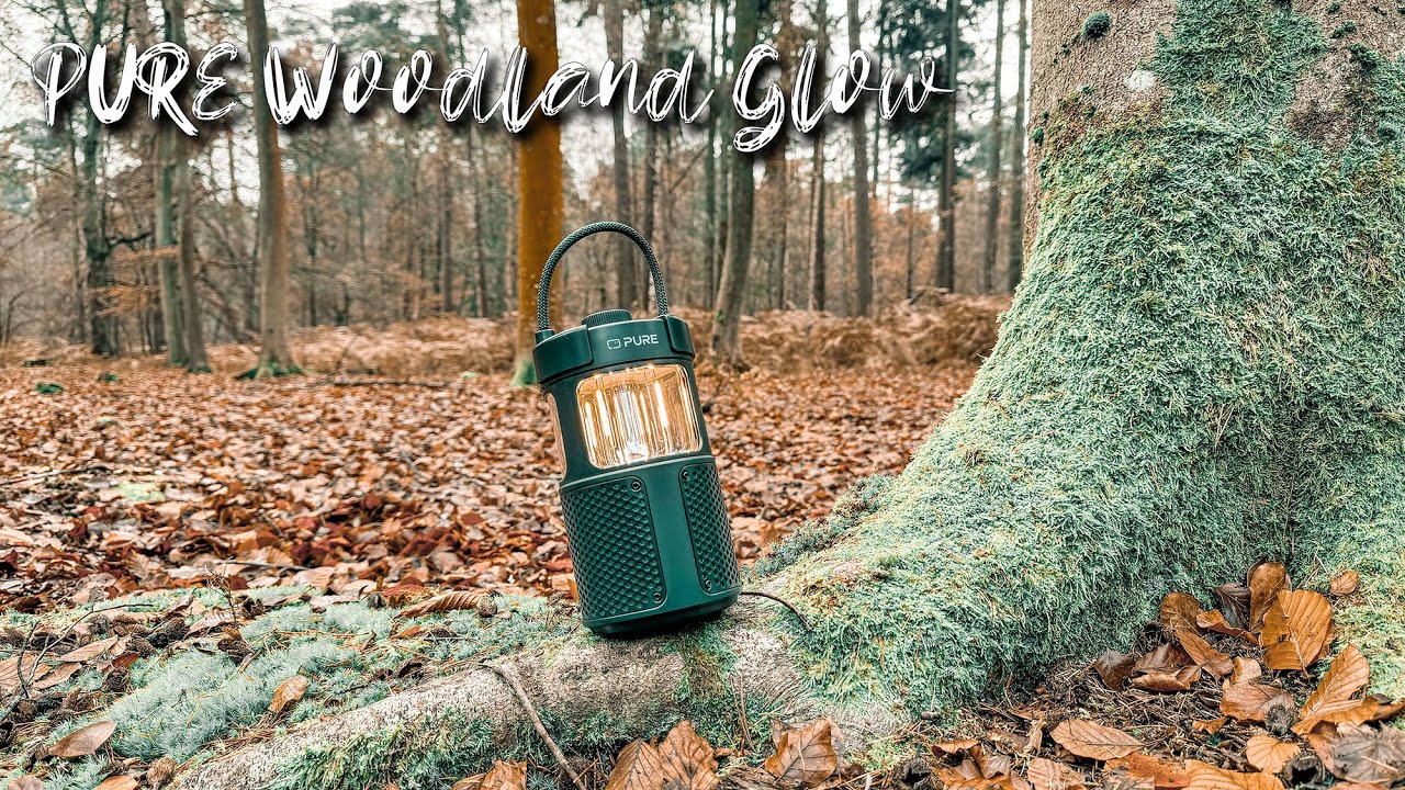 Pure Woodland Glow - The 2-in-1 Outdoor Speaker & Lantern! - YouTube
