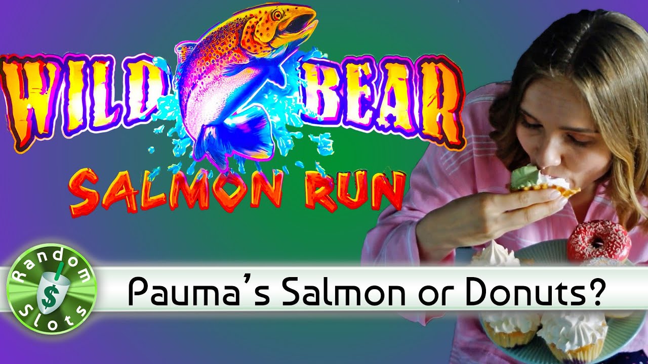 Wild Bear Salmon Run slot machine bonus - YouTube