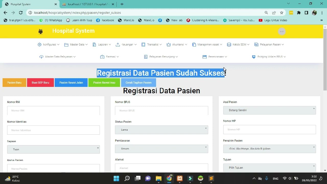 Aplikasi SIMRS dan SIMKLINIK Berbasis Web - YouTube