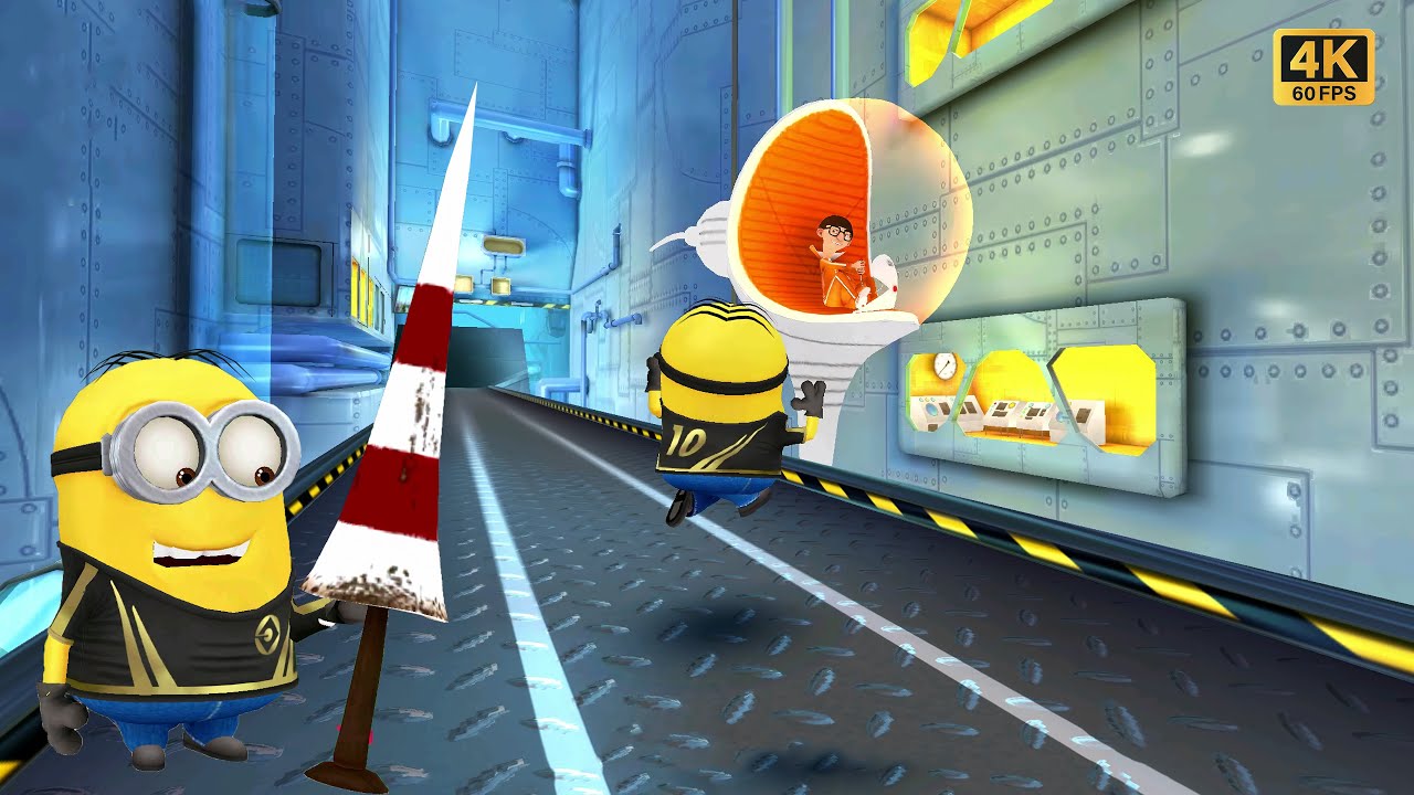 Minion Rush Vector Boss Fight in 4K at Gru's Lab | Vector Vs Golden ...