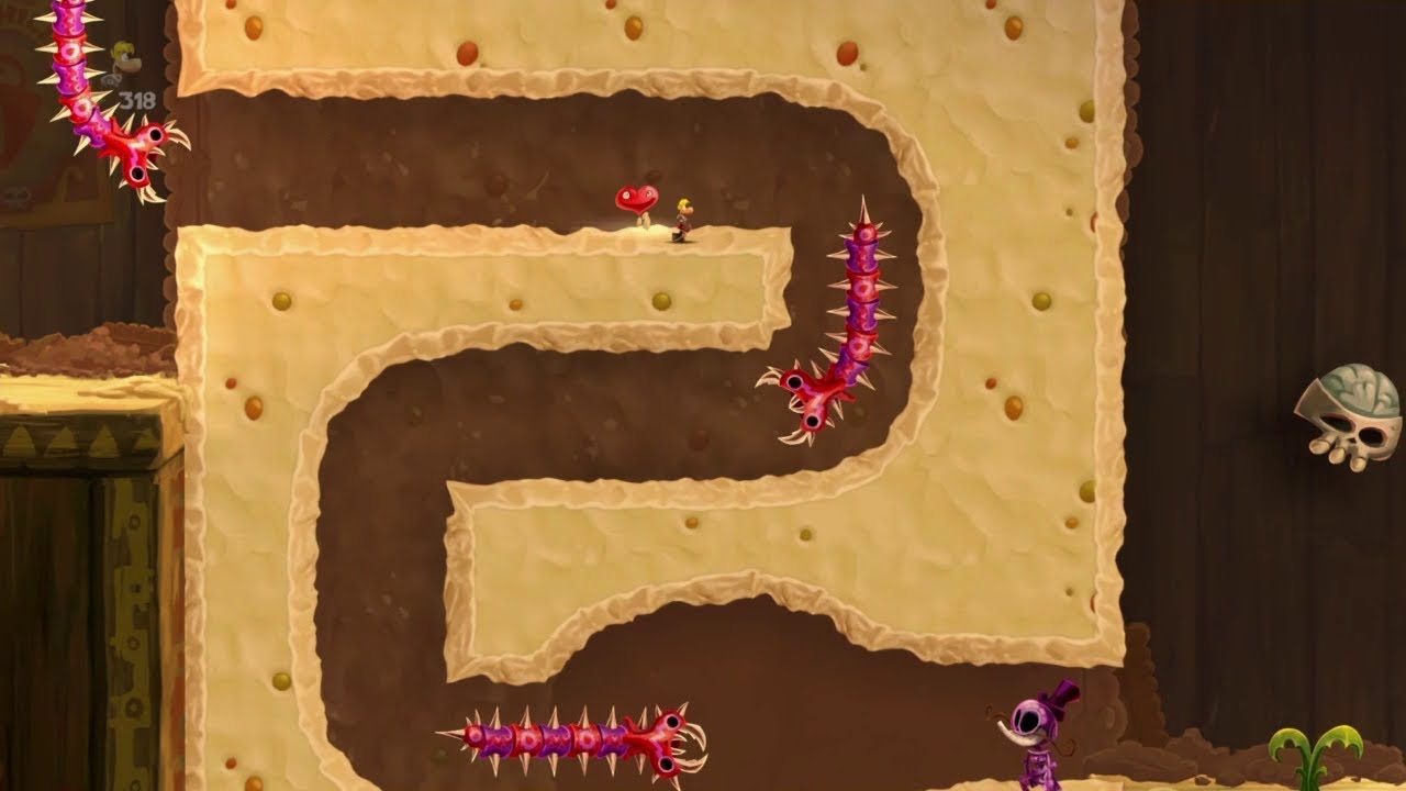 RAYMAN LEGENDS 100% : Level 3-5 [Tod oder Torte] - YouTube