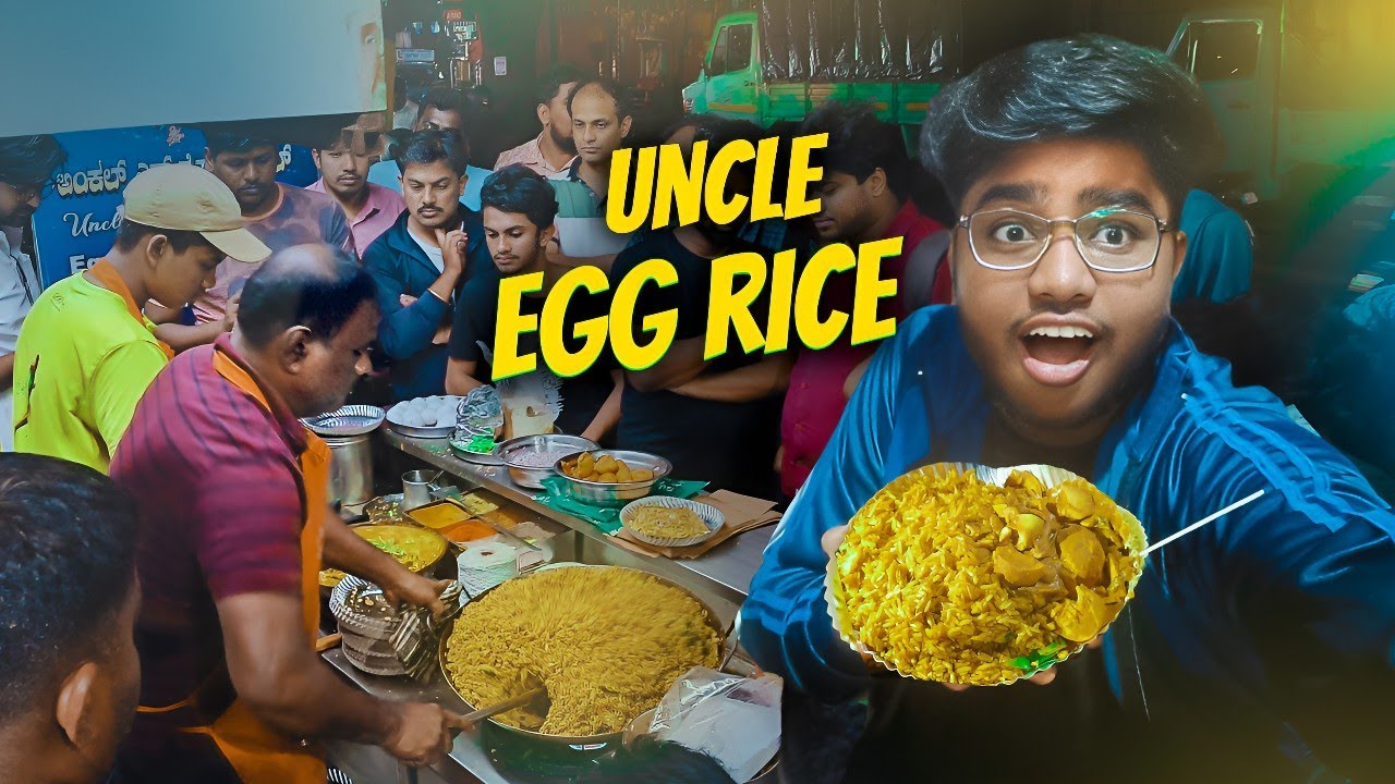 Popular Uncle Egg Rice in Banglore | People are crazy for this Egg rice ...