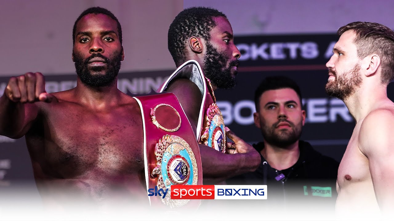 FINAL FACE-OFF! 😤 | Lawrence Okolie and David Light hit scales for ...