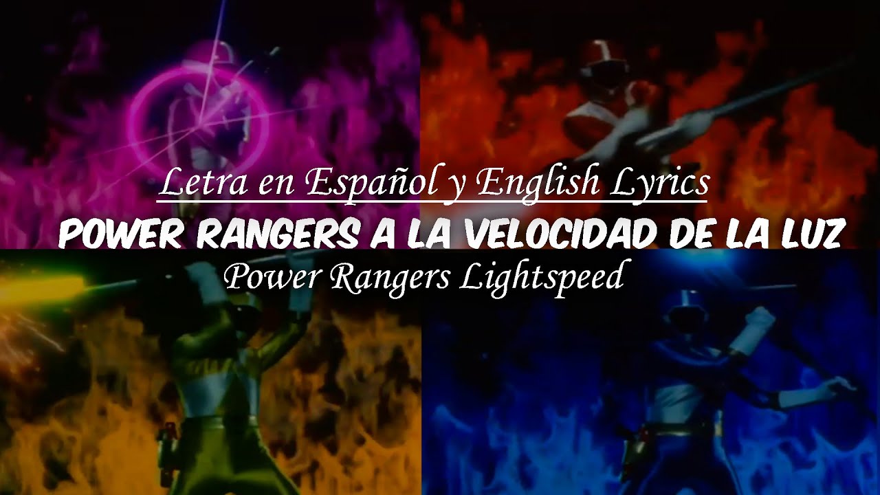 Power Rangers Lightspeed Rescue OPENING (Letra en Español) | Power ...