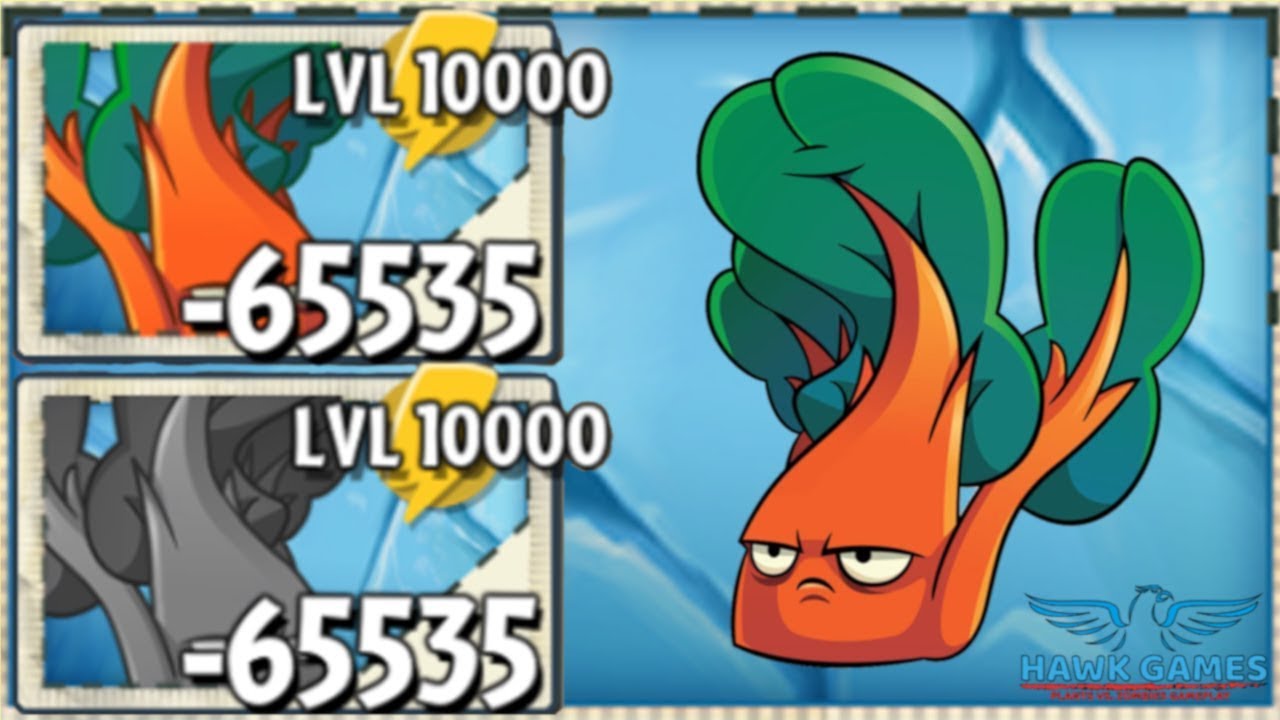 Plants vs Zombies 2 Chard Guard Upgraded to Level 10000 PvZ2 - YouTube