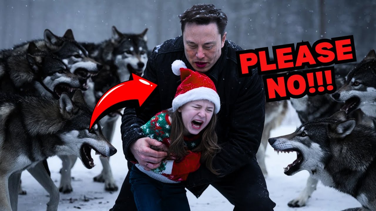Elon Musk and His Daughter Trapped by Wolves in the Snow - What ...