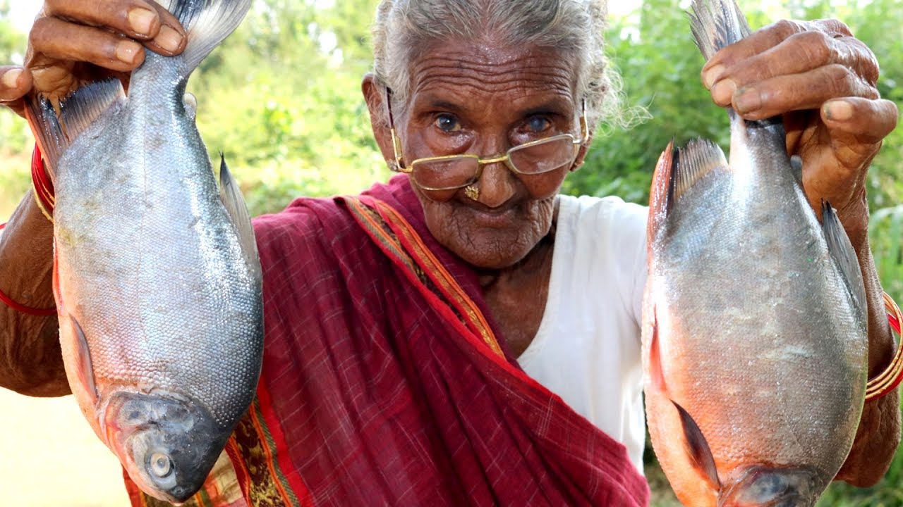 Grandma Cooking Yummy fish Fry Recipe | Fish Fry Indian Style | Fish ...