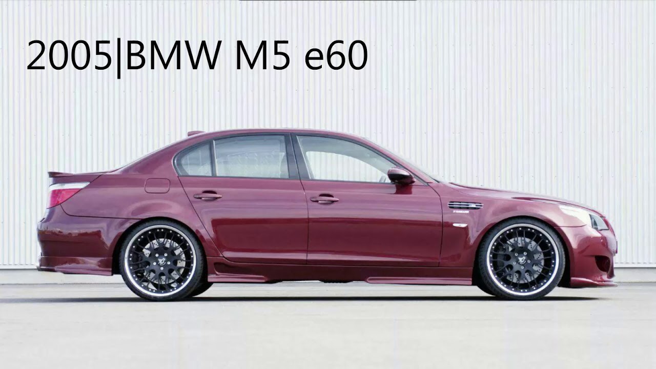 BMW M5 EVOLUTION - YouTube