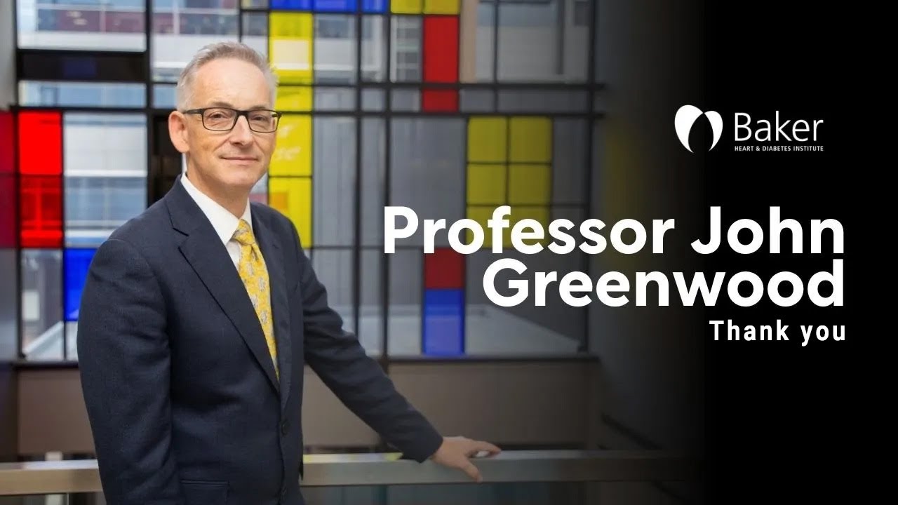 Thank you from Professor John Greenwood | Baker Institute - YouTube
