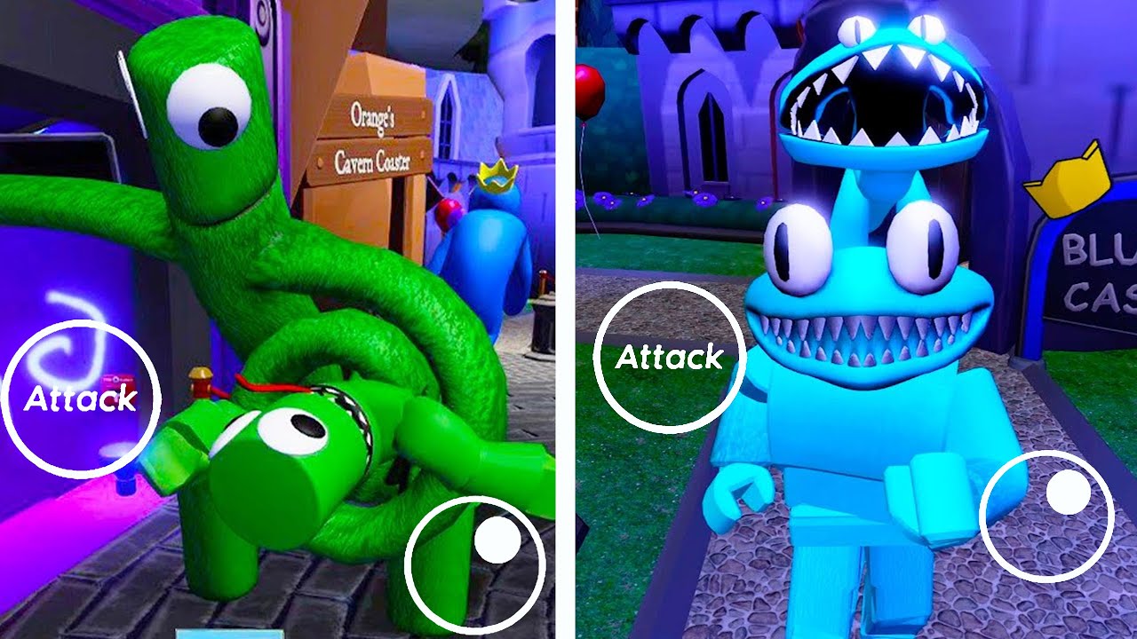 What if I Playing as CYAN and GREEN in Rainbow Friends Chapter 2 4K ...