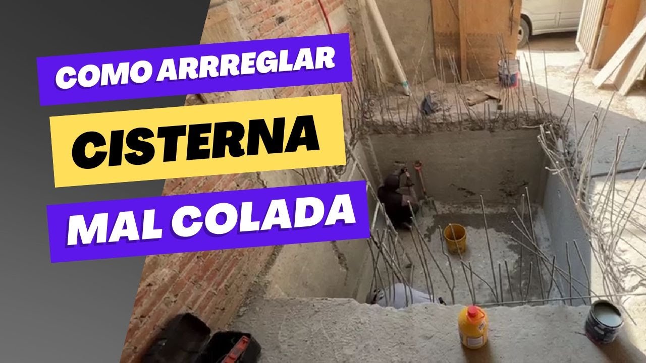 Cisterna MAL COLADA: errores comunes y soluciones efectivas ...