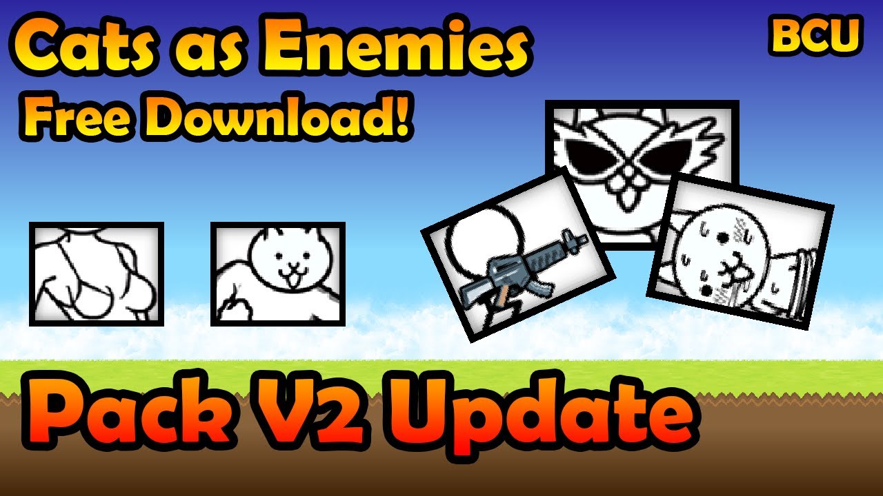 Battle Cats Ultimate - Cat as Enemies Pack V2 Download - YouTube