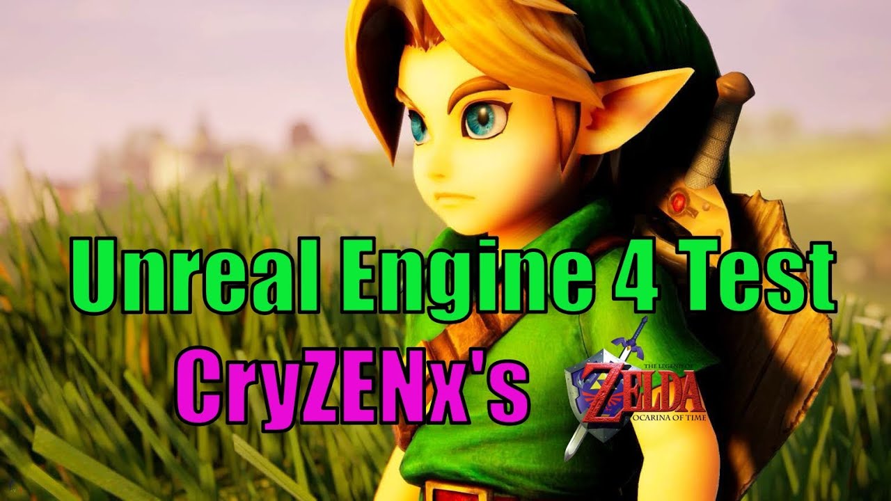 Testing out CryZENx's Unreal 4 Ocarina of Time v8.5 - YouTube