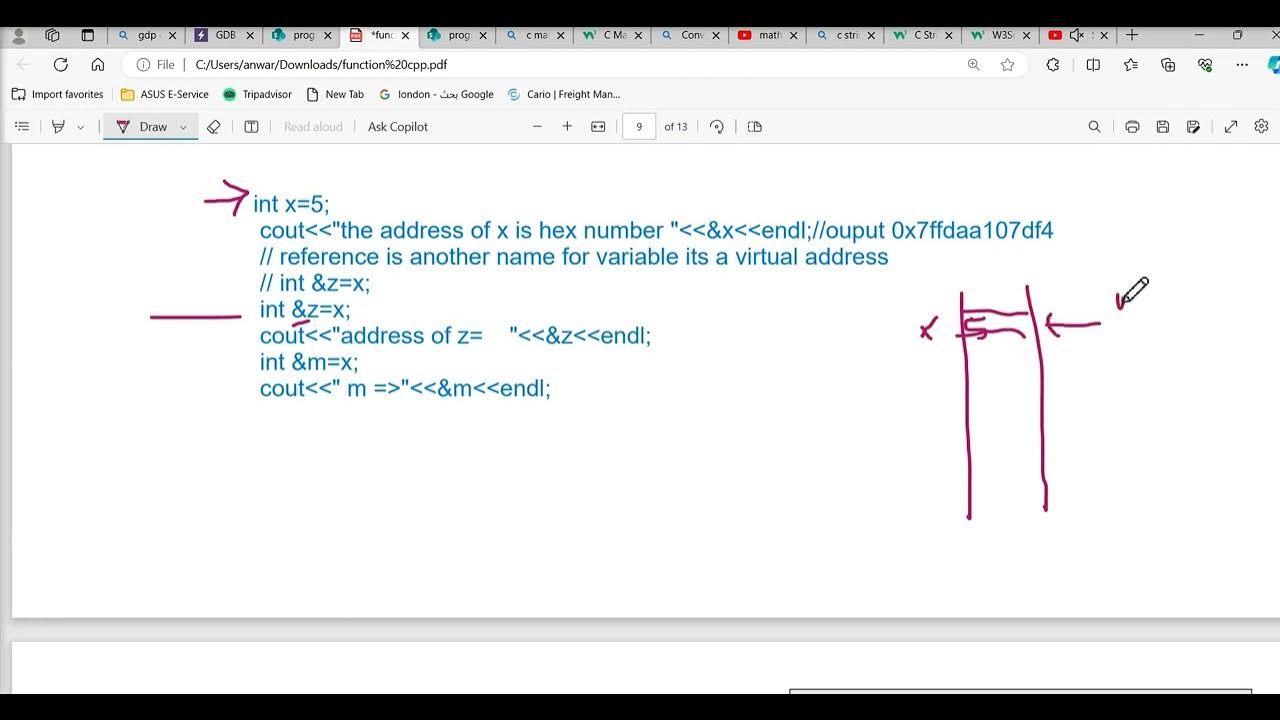 introduction to pointers and references - YouTube