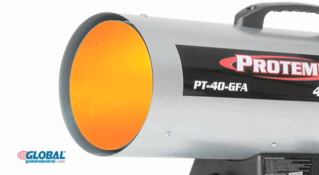 Propane Heaters - Forced Air Heaters - YouTube