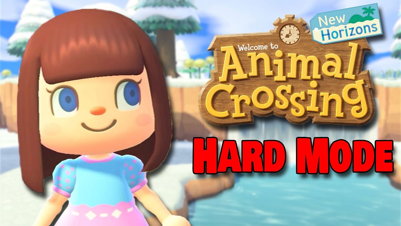 Trying to Stick to the Rules of Hard Mode on ACNH - YouTube