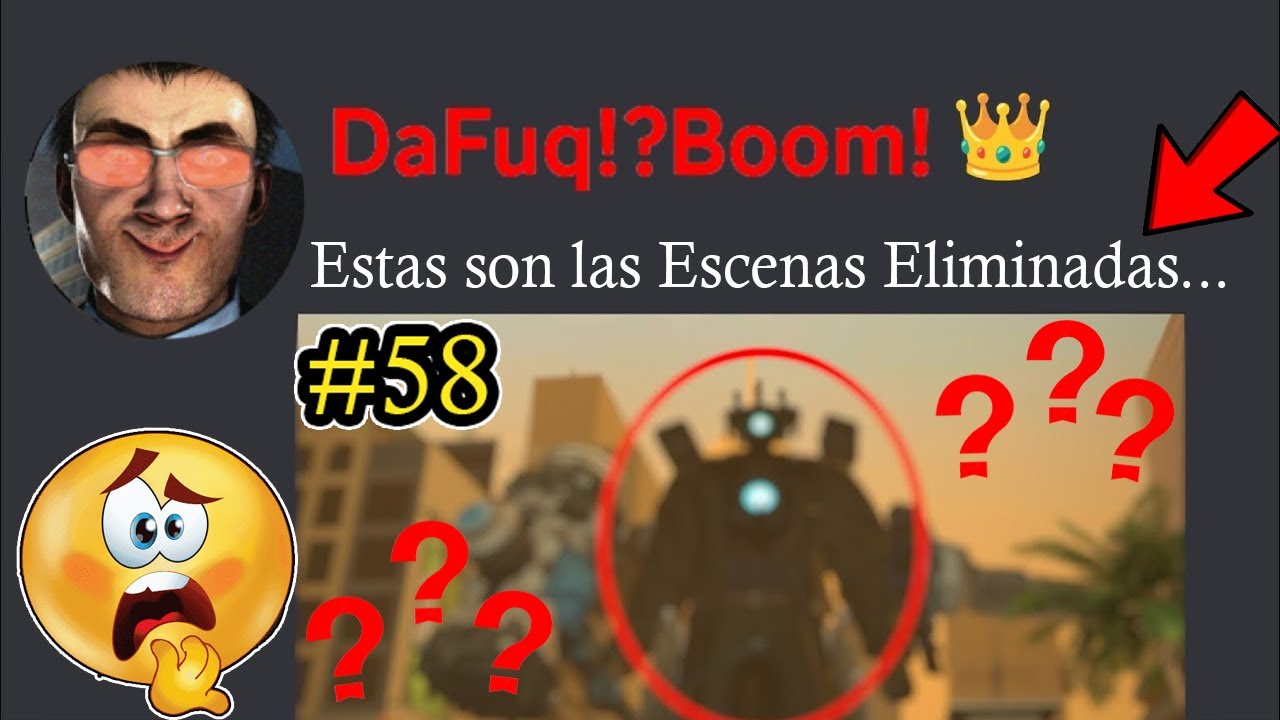 Lo Siento DAFUQ!?BOOM! Pero TODOS TIENEN QUE VERLO... Skibidi Toilet 59 ...