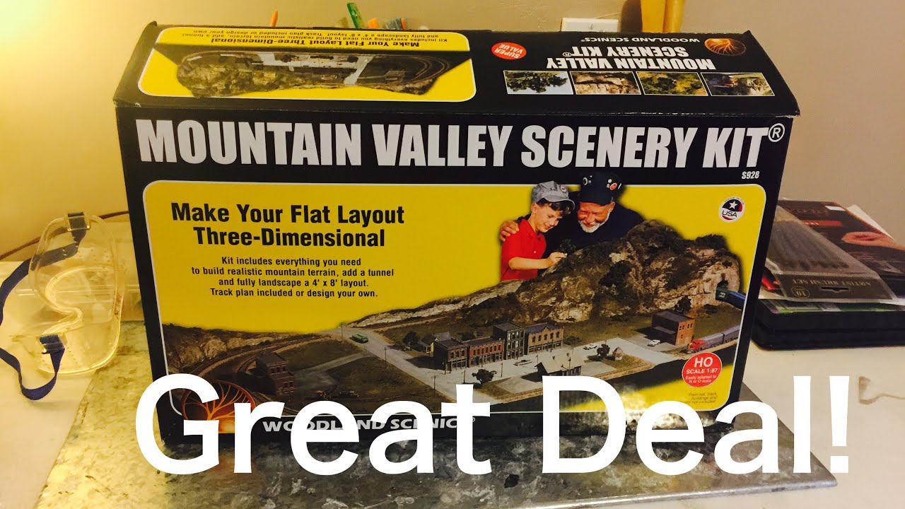 Mountain Valley Scenery Kit - YouTube