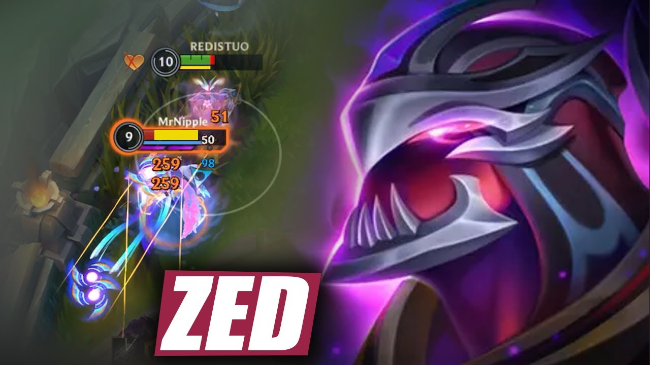 Wild Rift Zed Still Strong in Mid Lane! (Build & Runes) - YouTube
