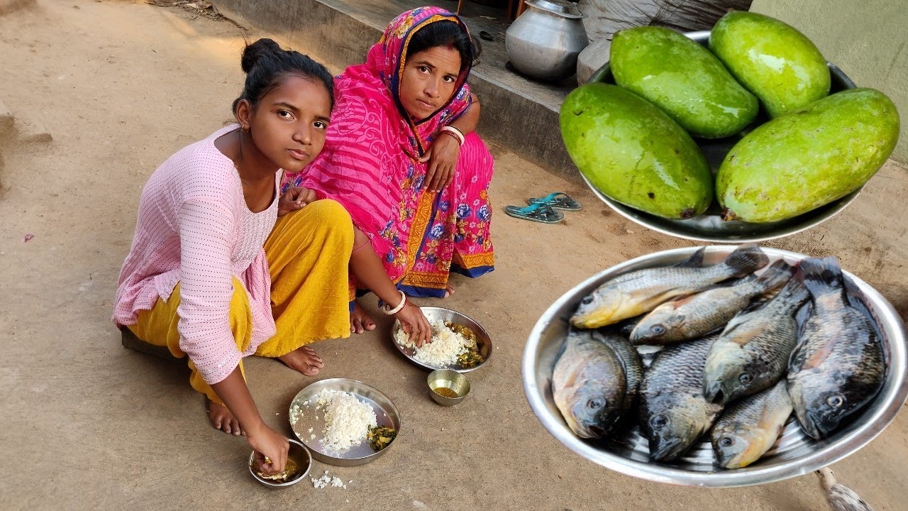 KOI FISH CURRY with MANGO||koi fish with mango recipe||#cooking #fish ...