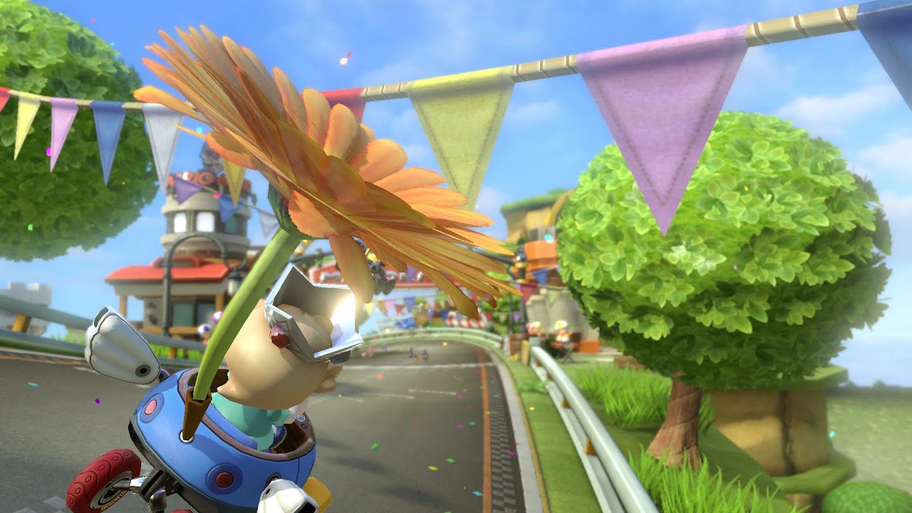 Mario Kart 8 DX (Online) | Baby Rosalina - Biddybuggy - Crimson Slim ...