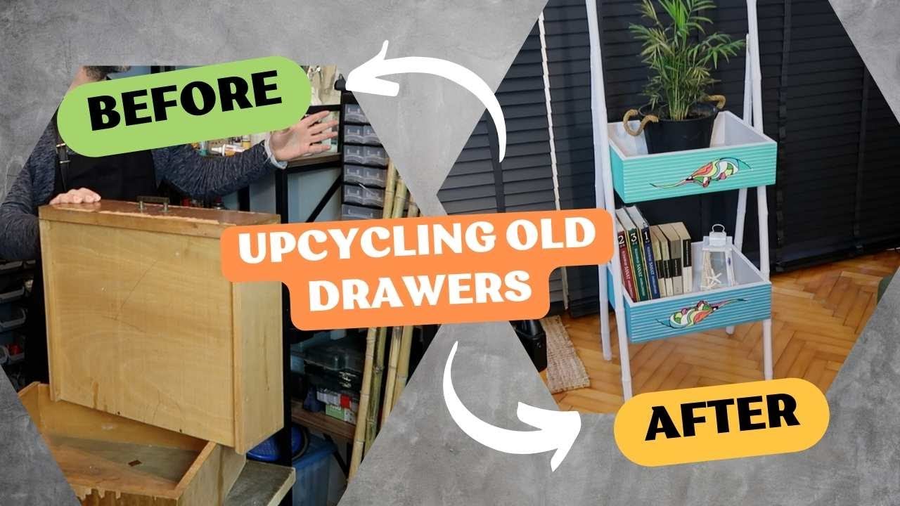 Upcycling Old Drawers - YouTube