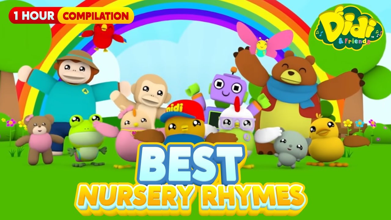 1 Hour Best Nursery Rhymes Compilation | Didi & Friends English - YouTube