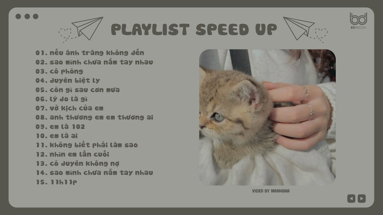 「speed up playlist」đang bận học pài, xin vui lòng khom rủ đi chơi - YouTube