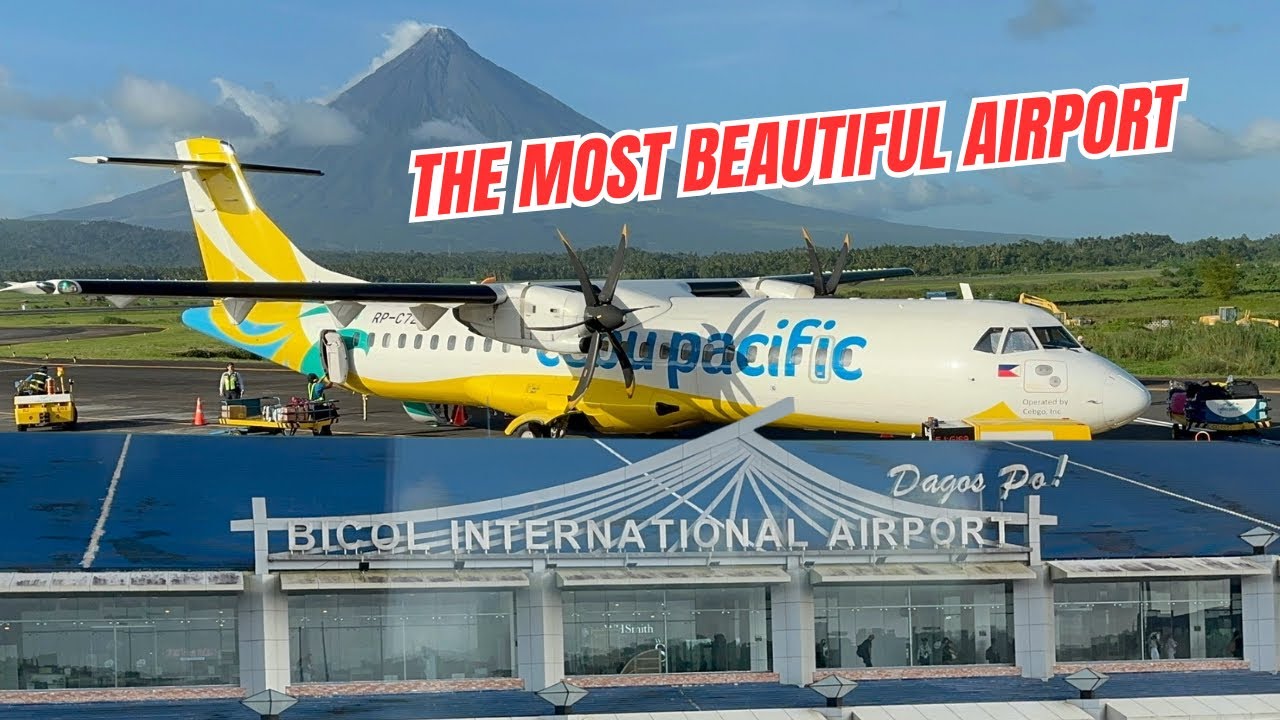 Bicol International Airport - The Best View of Mayon Volcano ...