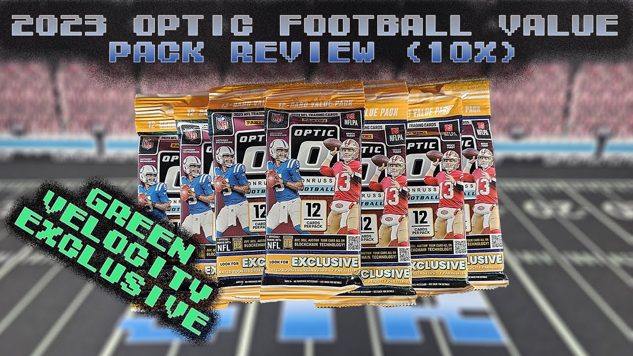 2023 Optic Football Value Pack Review (10x)! Are they worth 80 cents a ...