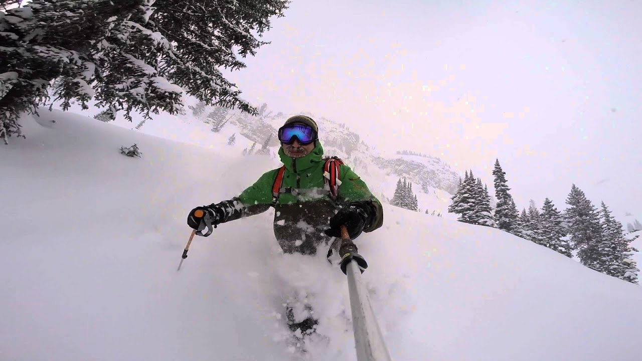 Jackson Hole powder skiing 2016 - YouTube