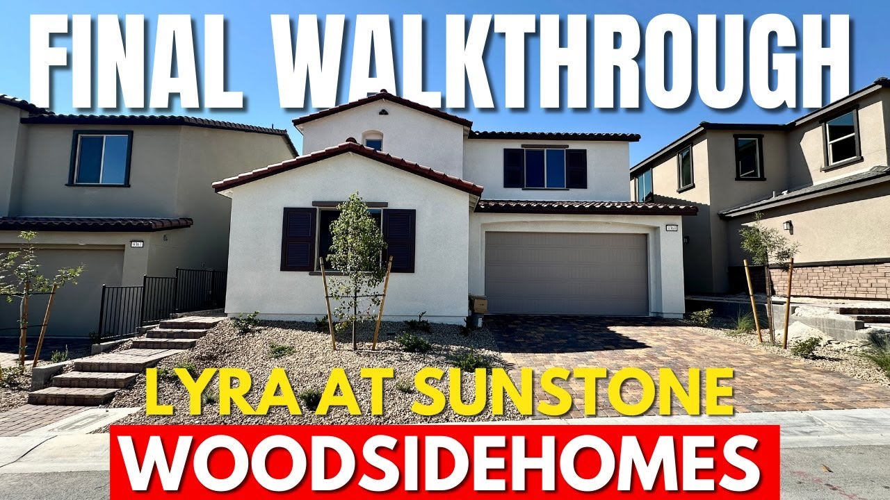 Atlas New Construction Final Walkthrough at Lyra in Sunstone by ...