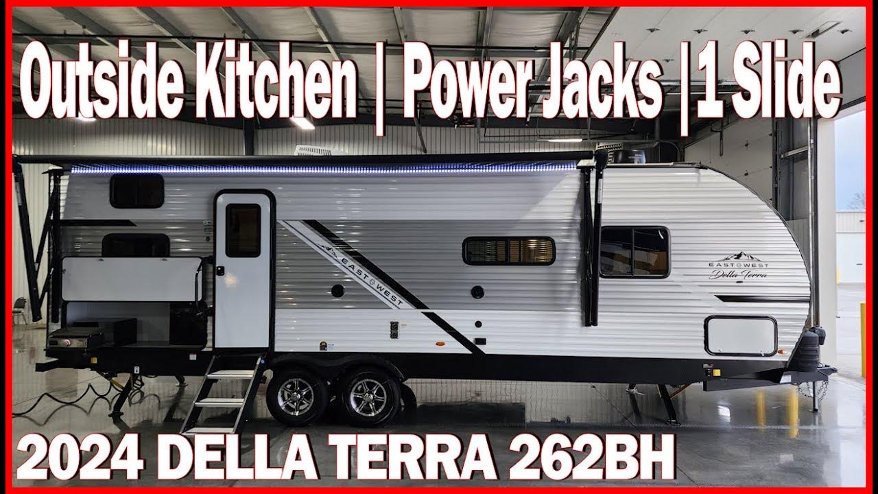 NEW 2024 Della Terra 262BH Bunkhouse Travel Trailer by East To West RV at Couchs RV Nation - YouTube
