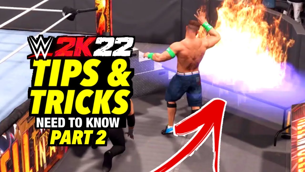 WWE 2K22 Tips And Tricks Part 2 *NEW* - YouTube
