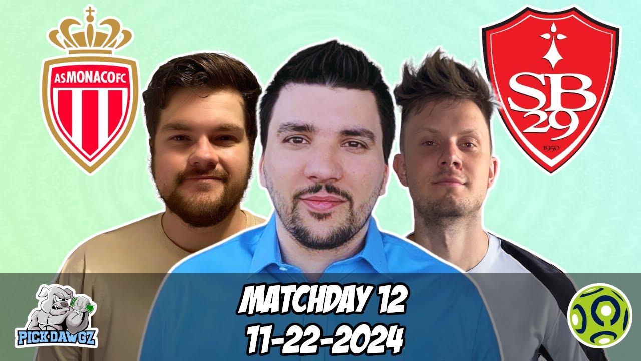 Monaco vs. Brest Ligue 1 Free Picks 11/22/2024 PickDawgz Corner Kick ...