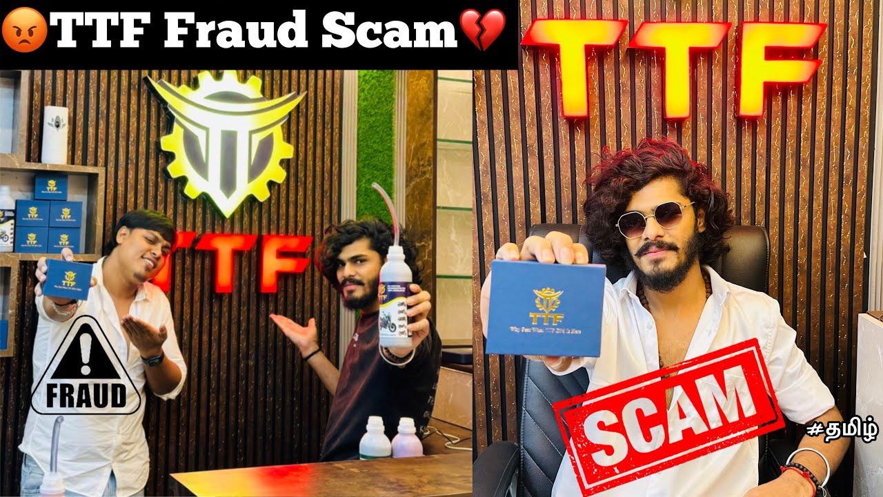 😡TTF Fraud Scam💔|😈TTF gps and TTF anti puncher liquid🔥| Tamil | - YouTube