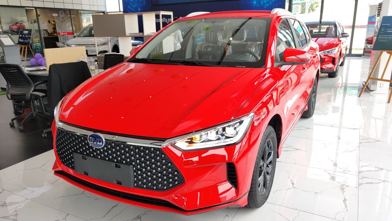 2022 BYD E2 401km Red Color - Electric Vehicle $28,900 | Exterior and Interior Walkaround - YouTube